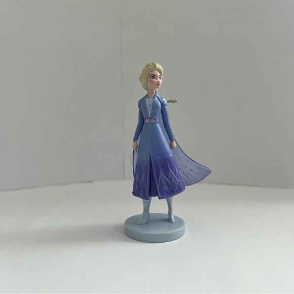 Disney | Other | Disney Frozen 2 Elsa Snow Queen Blue Gown 35 Pvc ...